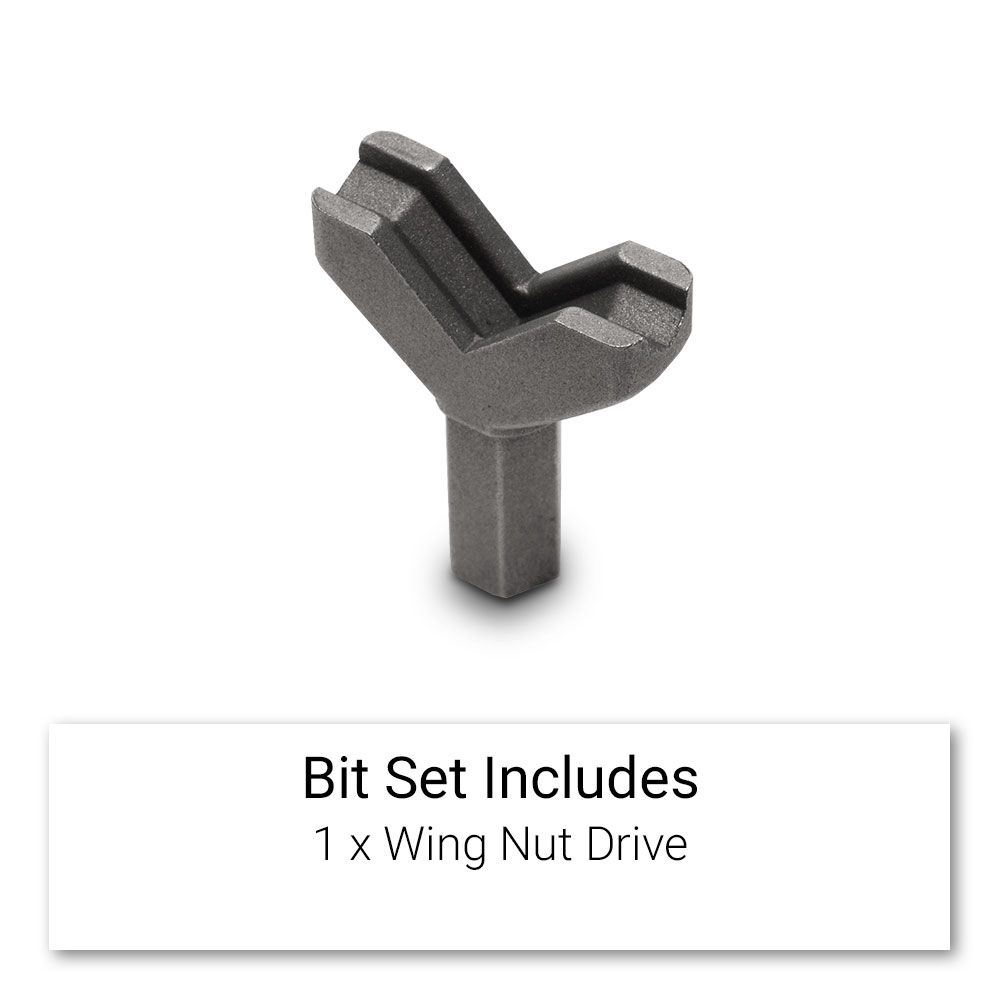 Techsmart TSEC100 100pce Security Bit Set 1/4 Hex