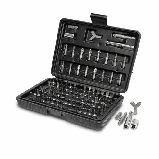 Techsmart TSEC100 100pce Security Bit Set 1/4 Hex