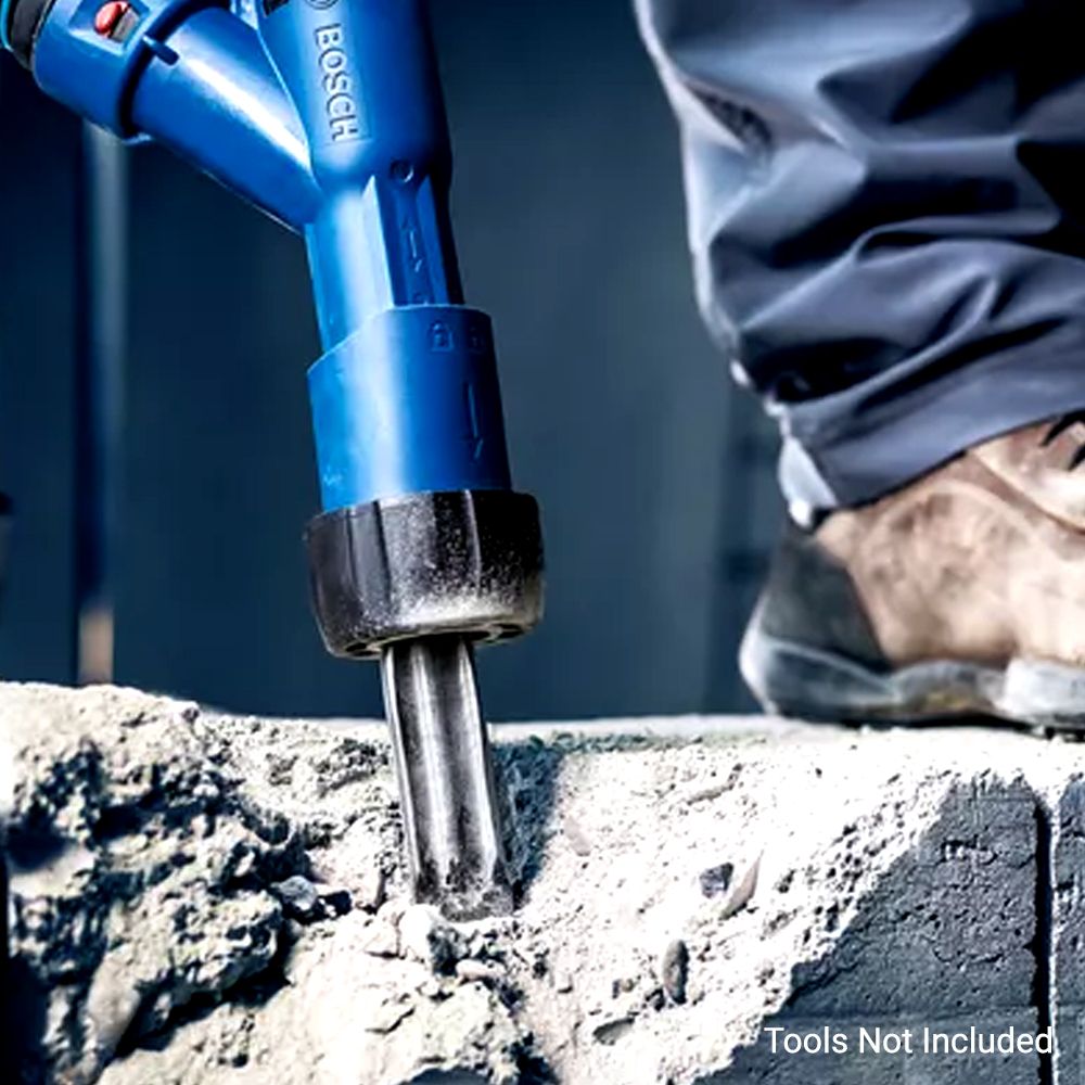 Bosch 2608901477 EXPERT SDS Clean Max Flat Chisel Adapter 25mm x 400mm ...