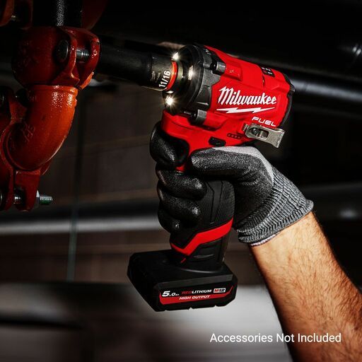 Milwaukee M12FIW2F120 12V FUEL 1/2" Stubby Impact Wrench with Friction ...