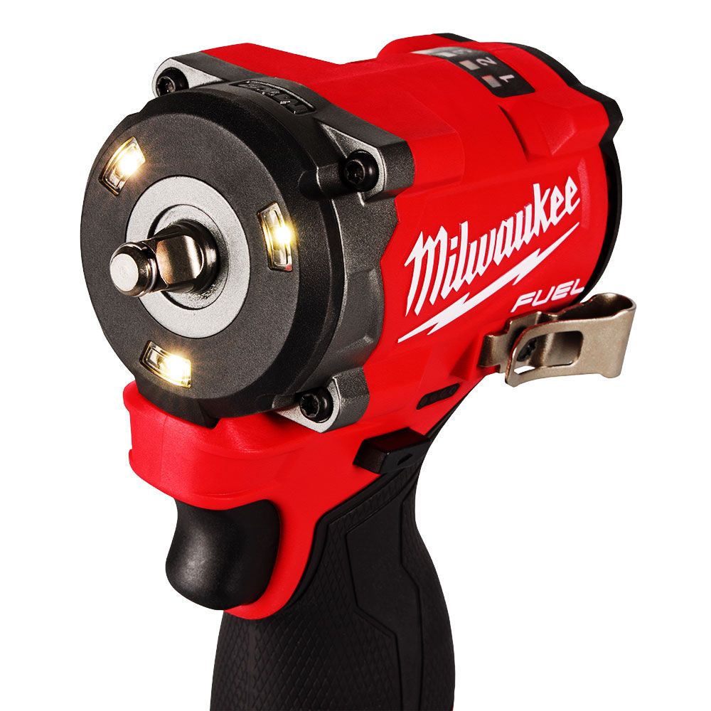 Milwaukee M12FIW2F380 12V FUEL 3/8" Stubby Impact Wrench with Friction ...