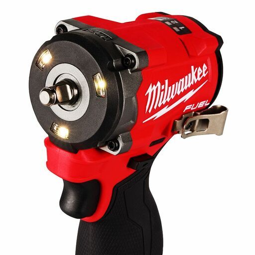 Milwaukee M12FIW2F380 12V FUEL 3/8" Stubby Impact Wrench with Friction ...
