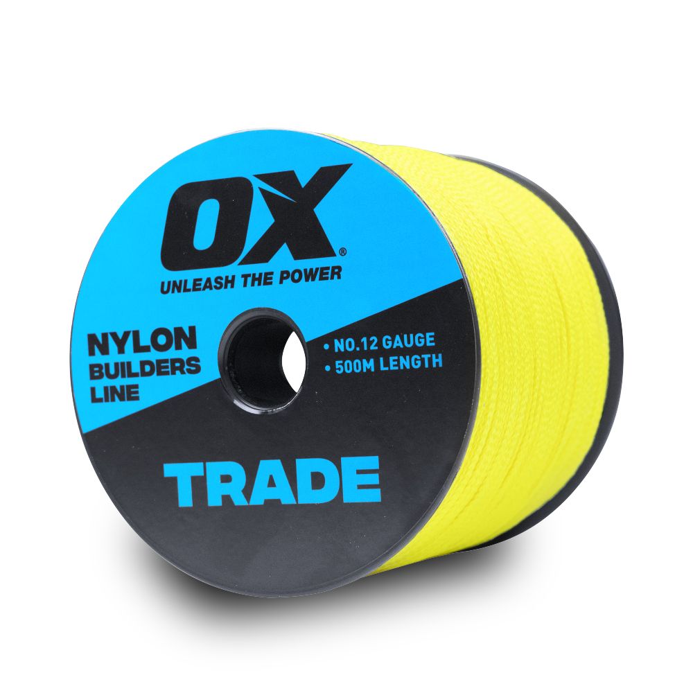 OX Tools OX-T103150 Ox Trade Builders #12 500m Lime Builder Line
