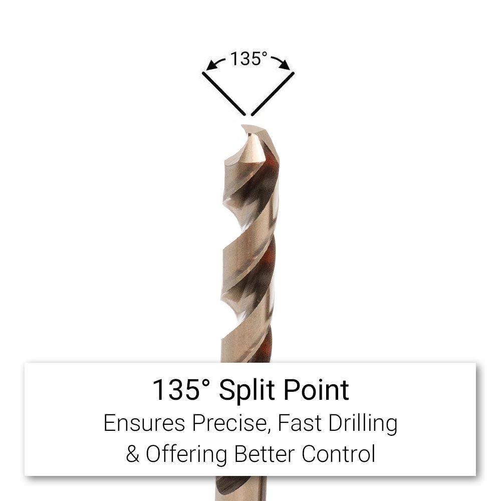 Xtorque XCD200 200pce M35 Metric & Imperial Cobalt Drill Set