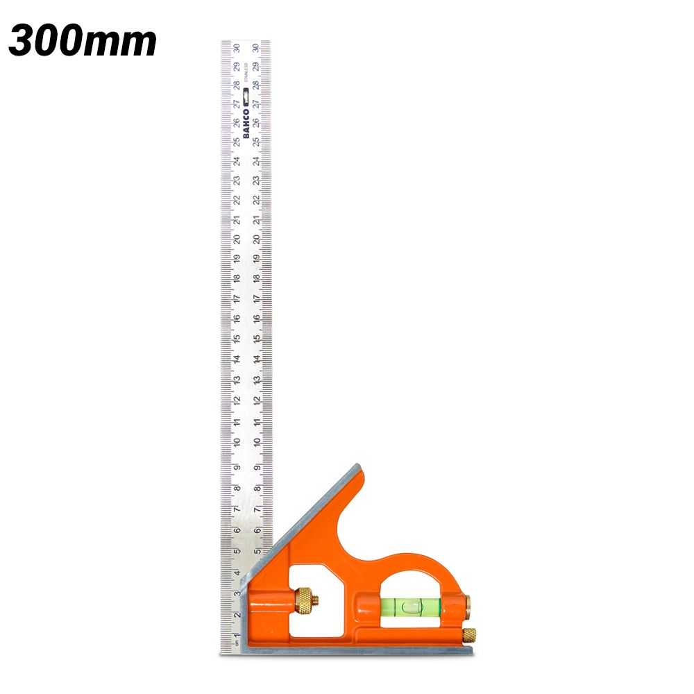 Bahco CS300-MM 300mm Sliding Combination Squares with Metal Scriber