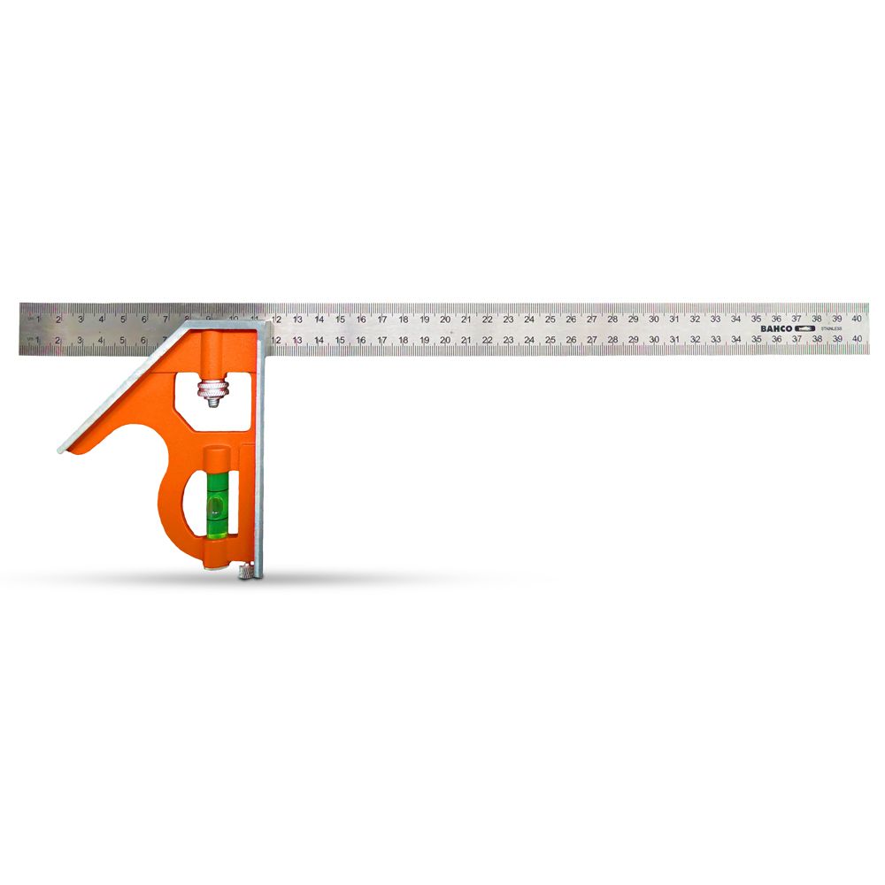 Bahco CS400-MM 400mm Sliding Combination Squares with Metal Scriber