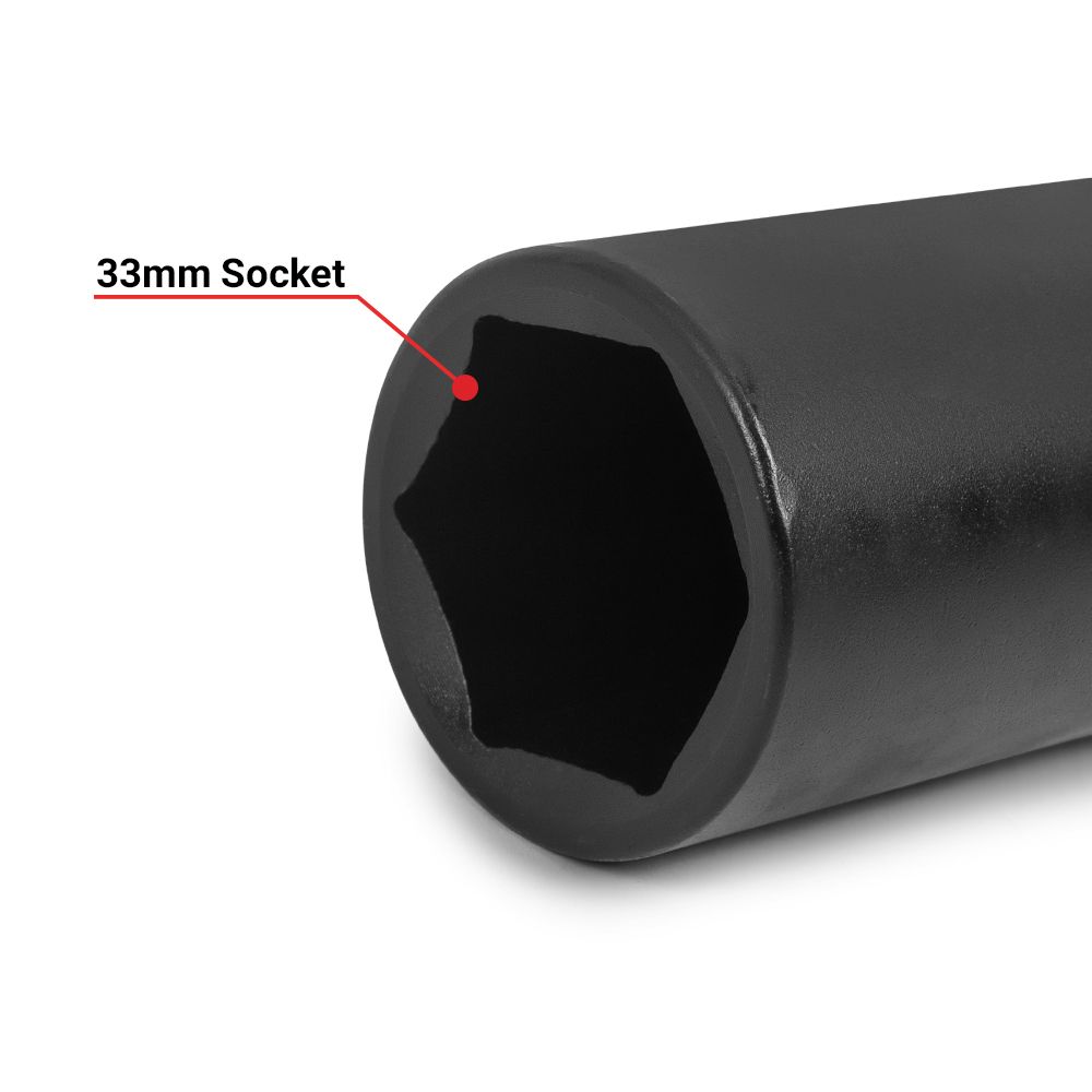Daytona DLS3312 33mm x 200mm long 1/2" Drive 6 Point Extra Long Deep ...