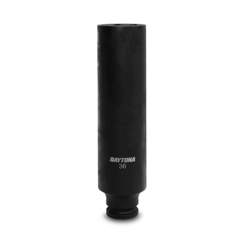Daytona DLS3612 36mm x 200mm long 1/2" Drive 6 Point Extra Long Deep ...