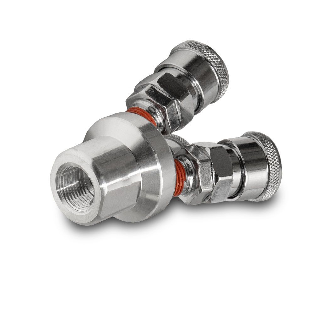 Chicago Air CANS3WAYM 3-Way Nitto Type Quick Connect Air Compressor ...