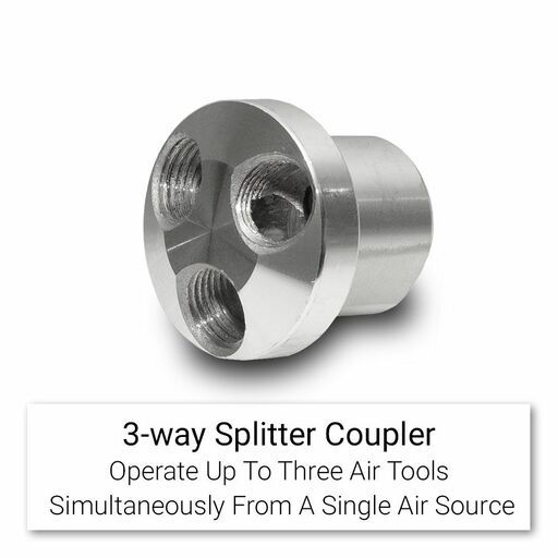 Chicago Air CANS3WAYM 3-Way Nitto Type Quick Connect Air Compressor ...