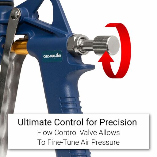Chicago Air CA75HG 4.5L Air Hopper Gun With 4.5mm, 6mm, 8mm Nozzle
