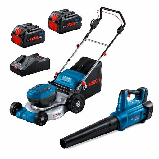 Bosch GRA18V 2-46+GBL18V-750 18V x 2 8.0Ah Li-ion Cordless Brushless ...