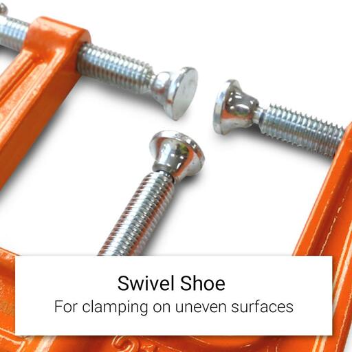 Techsmart T3WC63 63mm (2.5") 3-Way General Purpose Edge Clamp