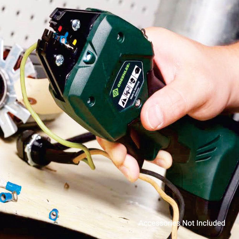 Greenlee EK50ML120GLAUC Micro Crimping Tool with 12mm IS5071 Jaw ...