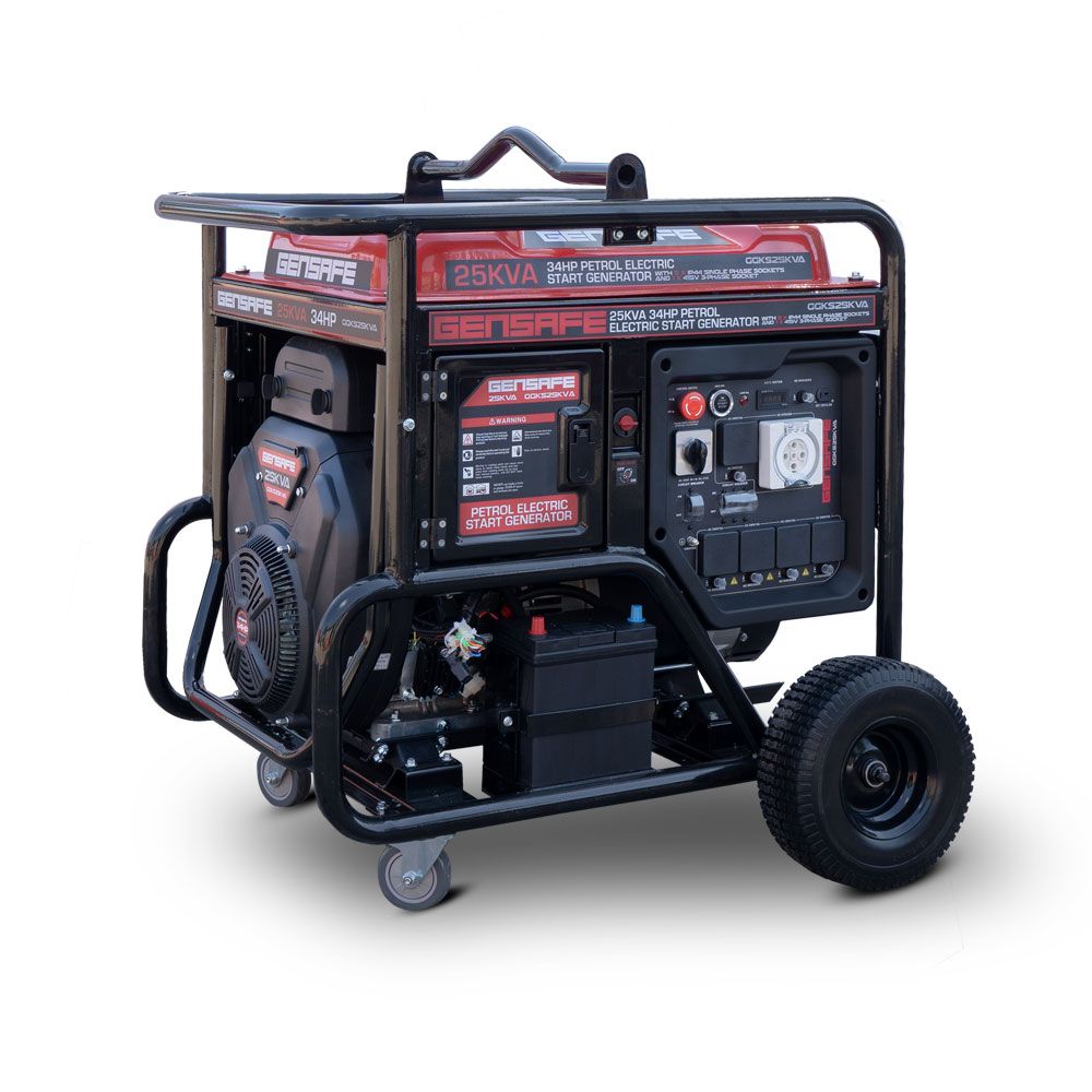 Gensafe GGKS25KVA 25Kva 34Hp Petrol Inverter Generator