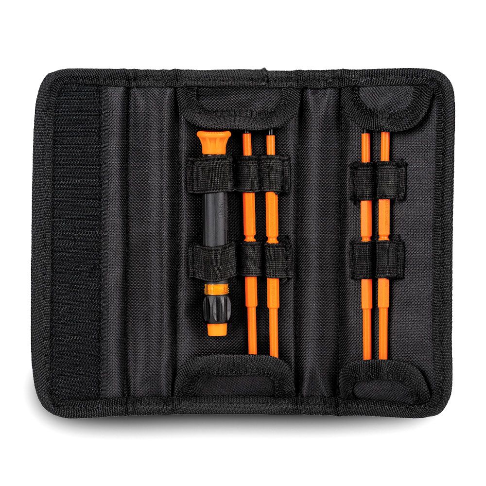 Klein A-32584INSR Insulated 8 In 1 Precision Screwdriver Set