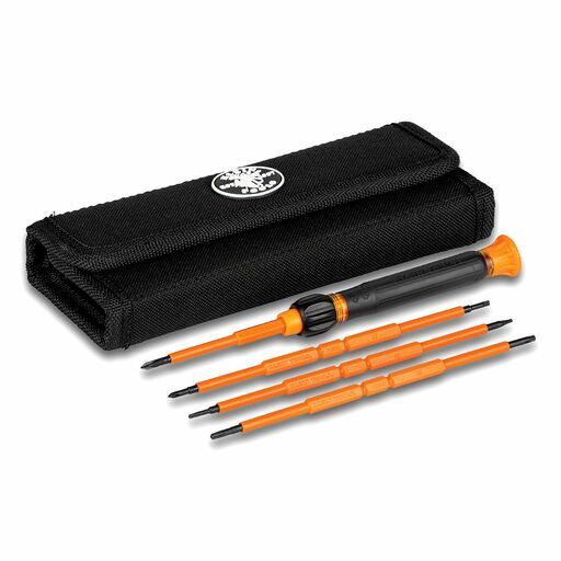 Klein A-32584INSR Insulated 8 In 1 Precision Screwdriver Set