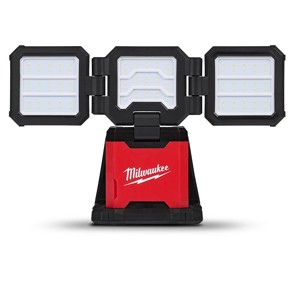 Milwaukee M18TPFL0 18V Li-ion Cordless Three Panel Flood Light - Skin Only