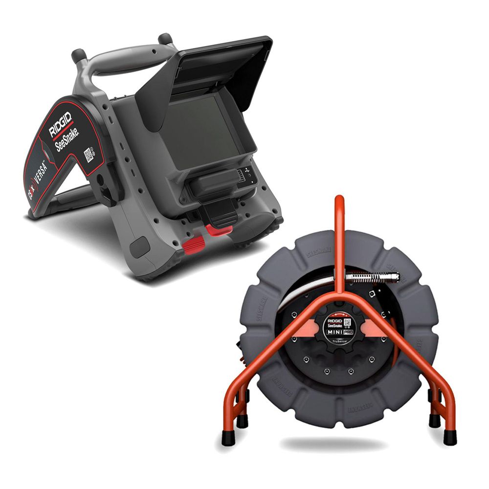 Ridgid 76883 + 64943 61m x 25mm DSL HDR SeeSnake MINI PRO Inspection ...