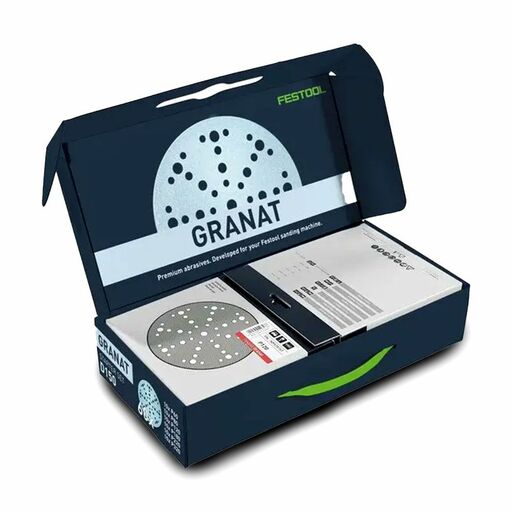 Festool 578166 150mm 48 Hole Granat Abrasive Disc Starter Set