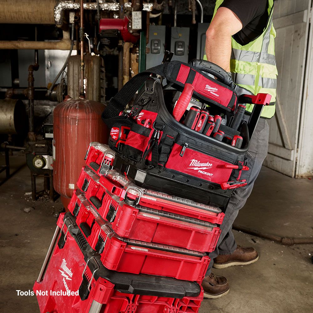 Milwaukee 48228317 PACKOUT 15" Structured Open Tote
