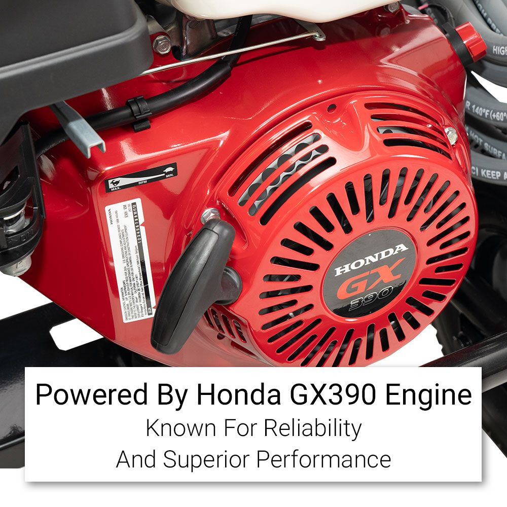 Typhoon GBTPH4500 13HP Honda Powered 4500PSI Petrol Pressure Washer ...