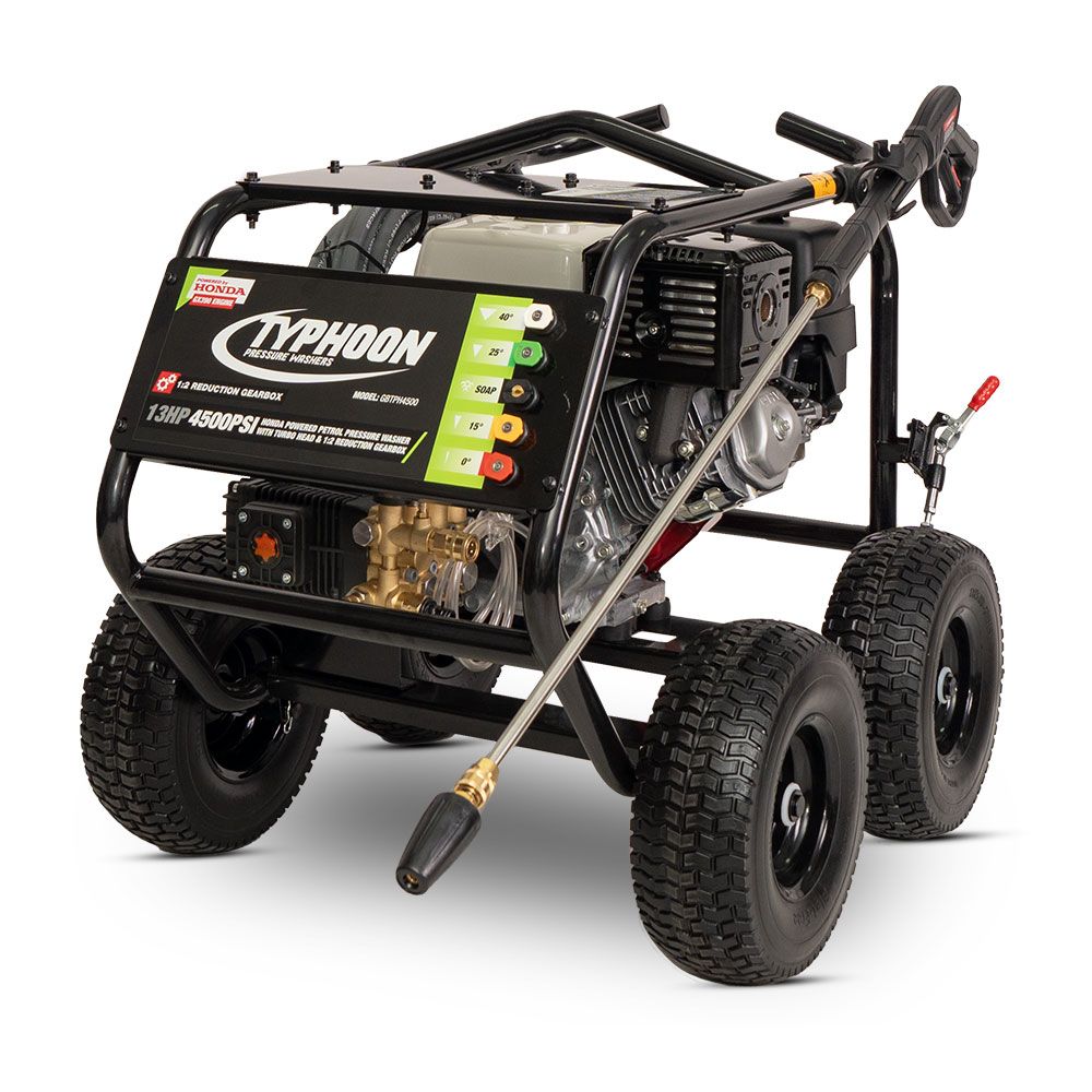 Typhoon GBTPH4500 13HP Honda Powered 4500PSI Petrol Pressure Washer ...