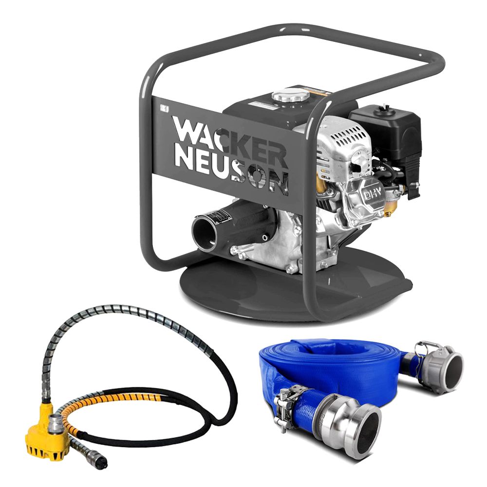 Wacker Neuson MD35+SP55/6+ILFH20 5.5HP (4.1kW) Drive Unit with 50mm (2 ...