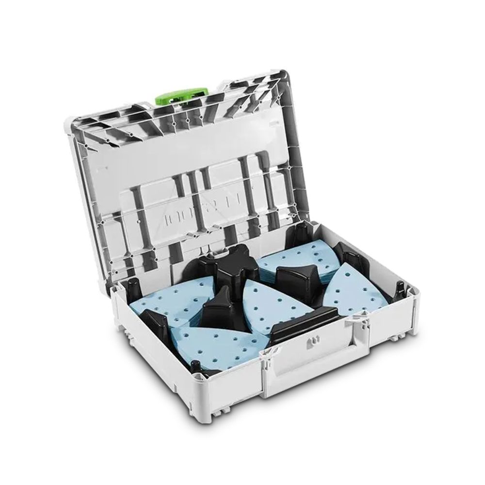 Festool 578195 Granat Abrasive Delta Systainer Set 9 Hole