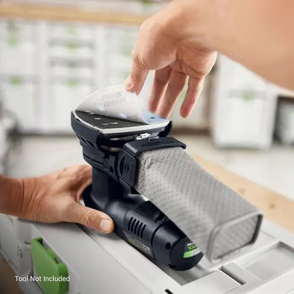 Festool 578196 Granat Abrasive Systainer Set 6 Hole for RO 90