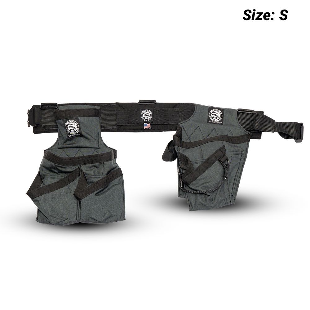 Badger Tool Belts 464010 GunMetal Grey Belt Electrician Set