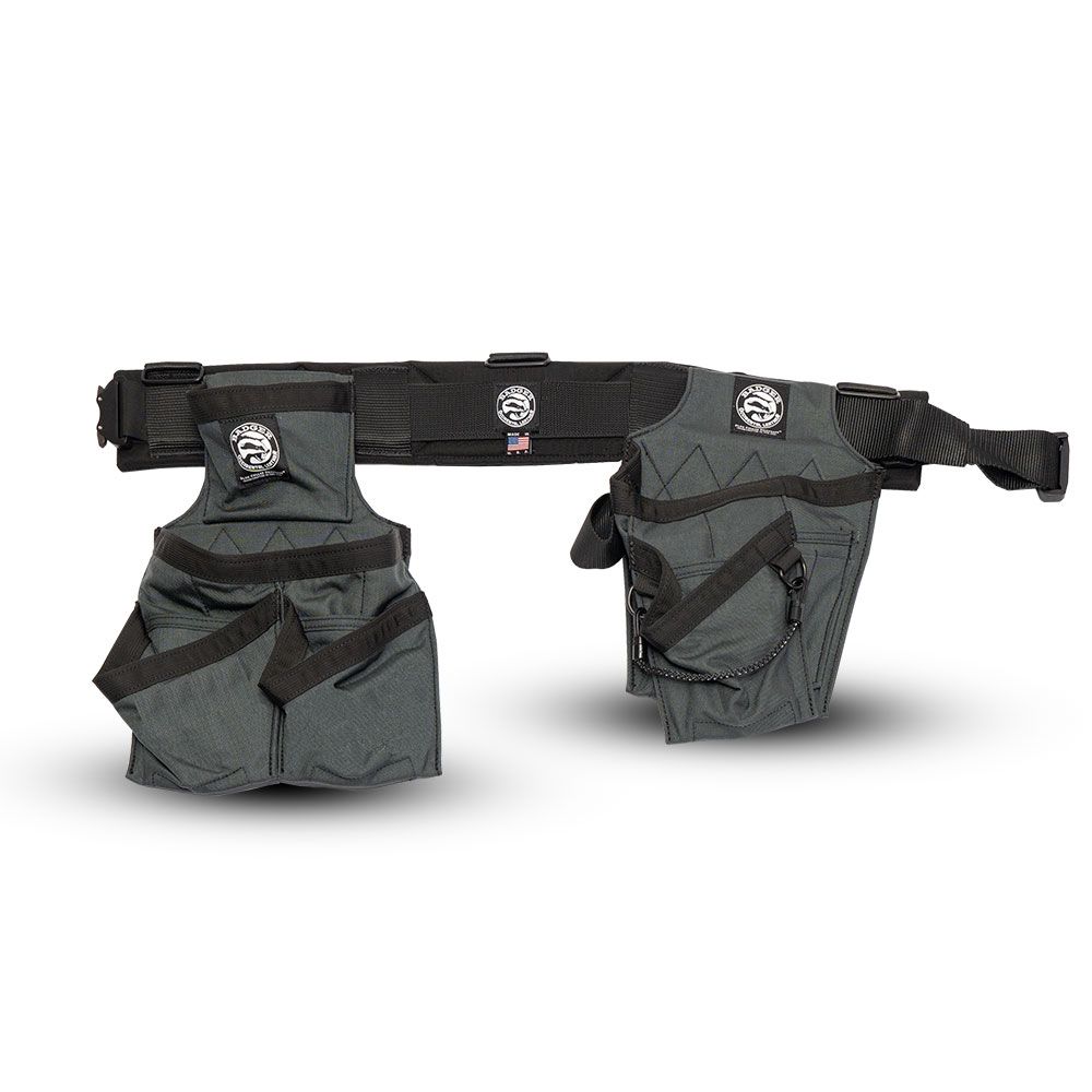 Badger Tool Belts 464010 GunMetal Grey Belt Electrician Set