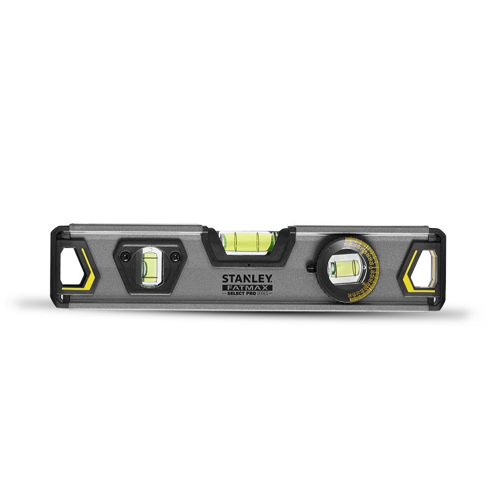 Stanley FMHT42908-0 220mm SPIRIT LEVEL PRO SERIES TORPEDO 3-VIAL