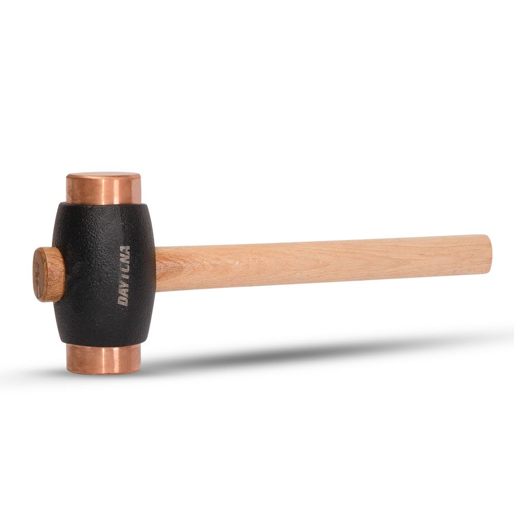 Daytona DCH2830 50mm 2.83kg Copper Hammer with Wooden Handle
