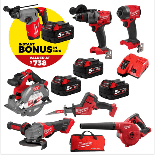 Milwaukee M18 Combo Kits | Sydney Tools