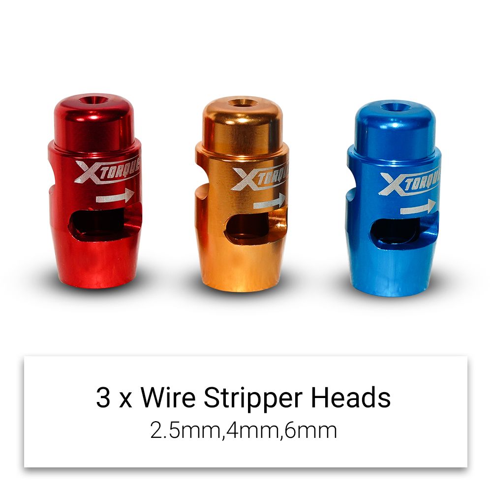 Xtorque XWSKIT 1/4" Hex Wire Stripper Tool Set