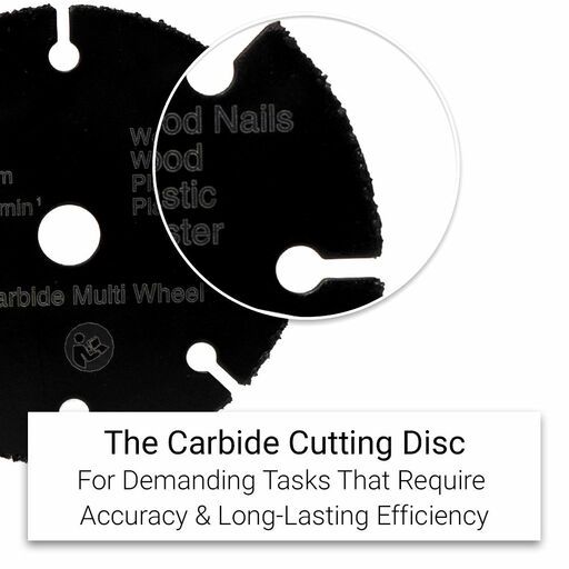 Daytona DMWB75 75mm x 10mm Multi Material Carbide Disc Suits Mini ...