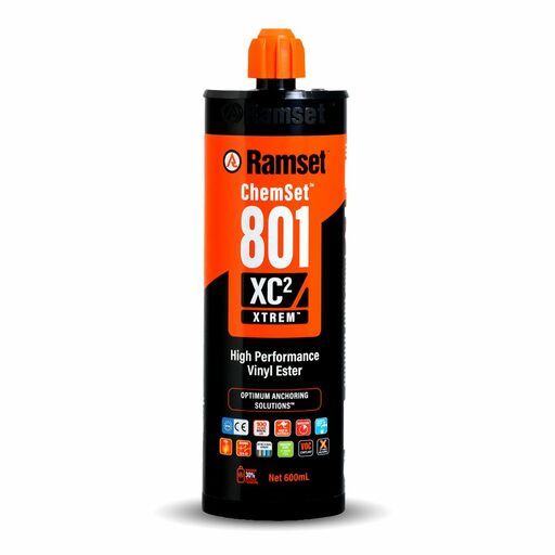Ramset C801X600 (ChemSet™ 801 XTREM™ XC²) 600ml Heavy Duty Anchoring ...
