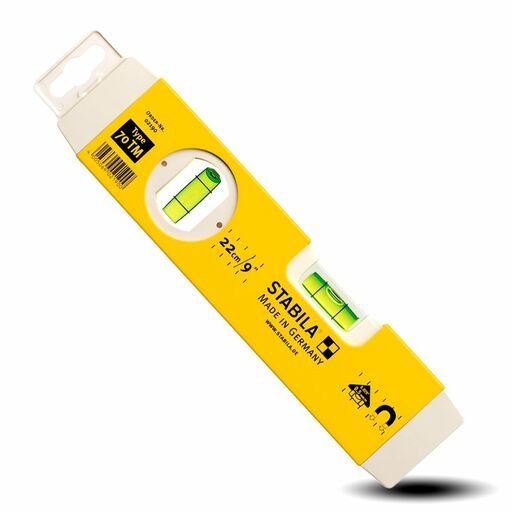Stabila 70TM/22 220mm (9") 2 Vial Magnetic Spirit Torpedo Level