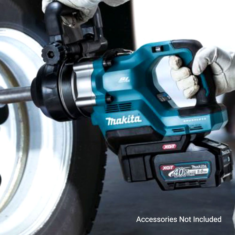 Makita TW010GZ 40V Max Li-ion Cordless Brushless 1" Impact Wrench with 163mm Extended Anvil ...