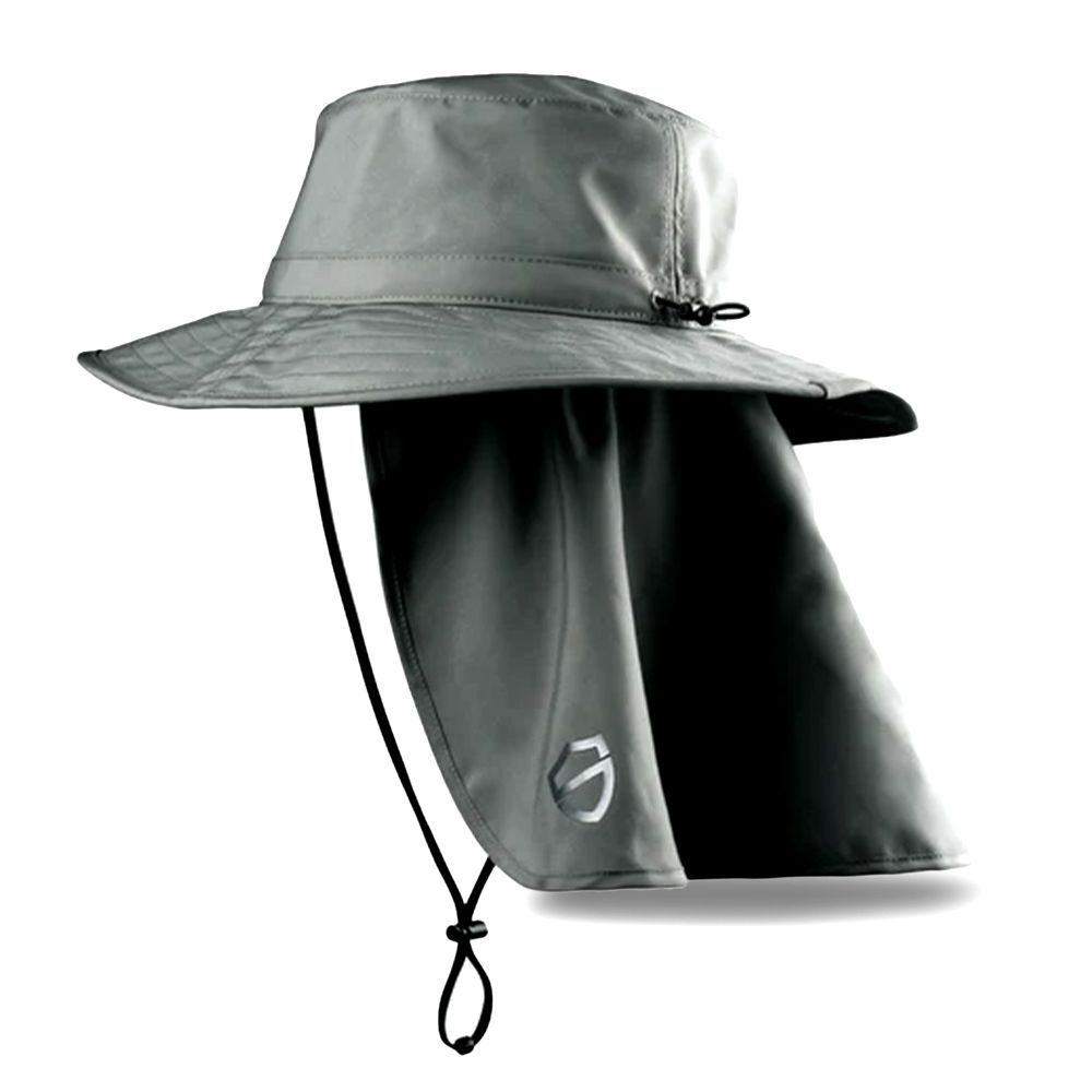 SafeStyle WTWBG Worksite To Weekend Graphite Flap Bucket Hat