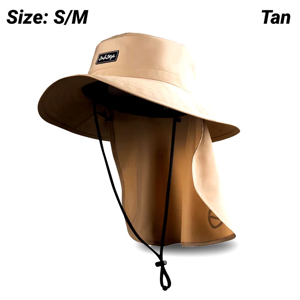 SafeStyle WTWBT Worksite To Weekend Tan Flap Bucket Hat