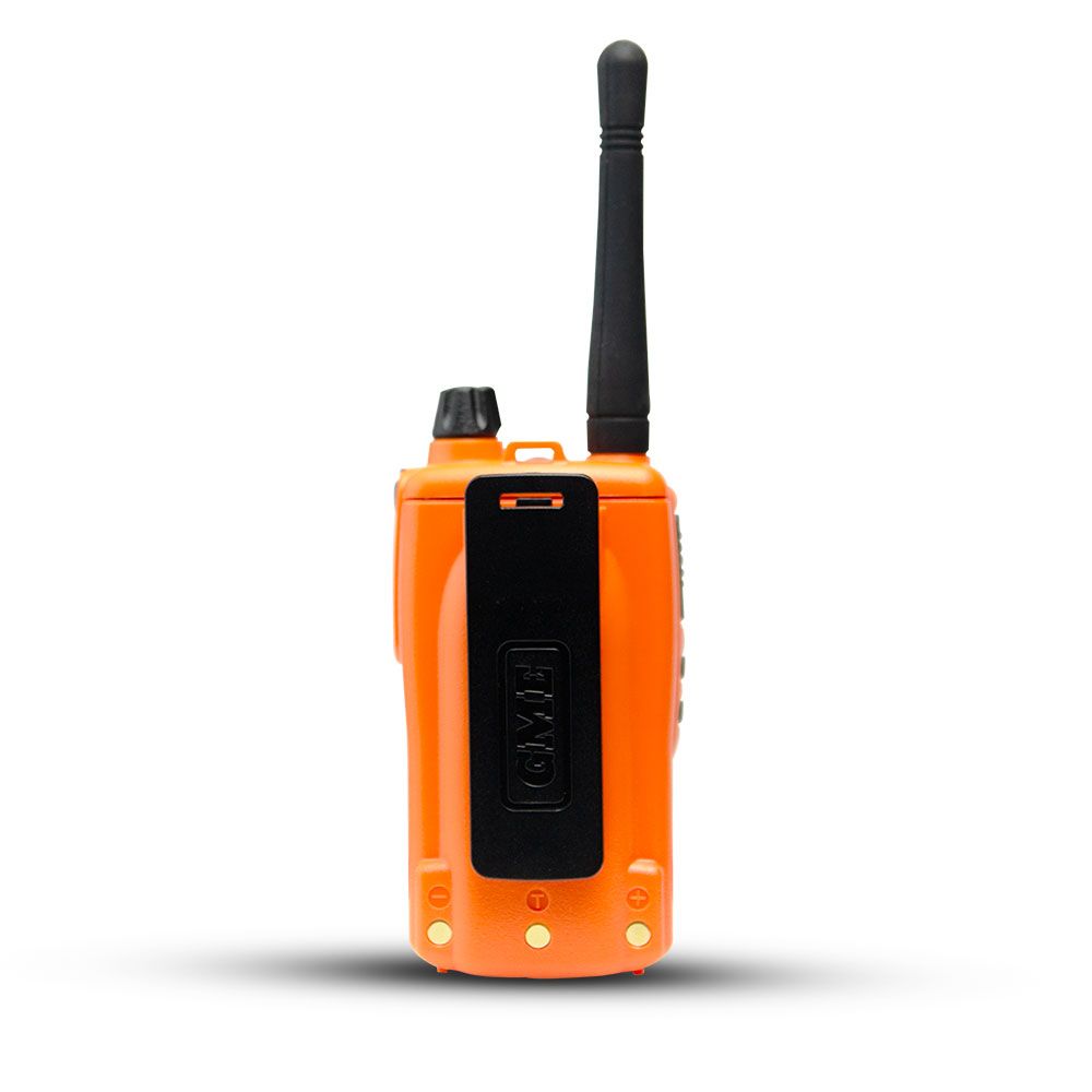 GME TX6165XO 5/1 Watt IP67 UHF CB Handheld Radio - Blaze Orange
