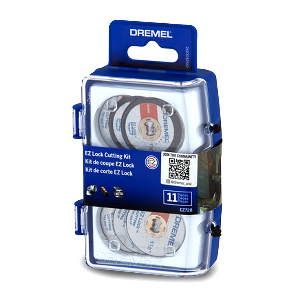 Dremel EZ728-01 (2615E728AA) 11pce EZ Lock Cutting Accessory Micro Kit
