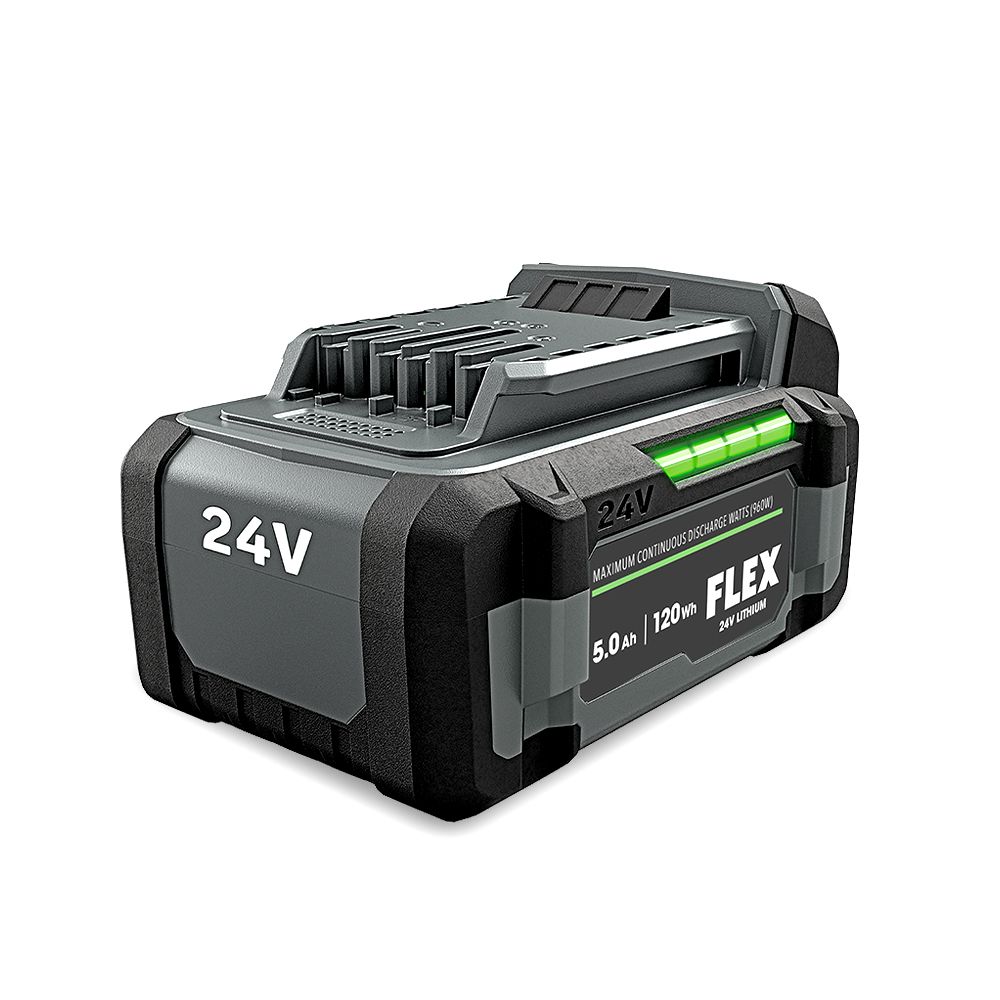 Flex FXMA901-4C 24V 5.0Ah Li-ion Cordless Brushless 9pce Combo Kit