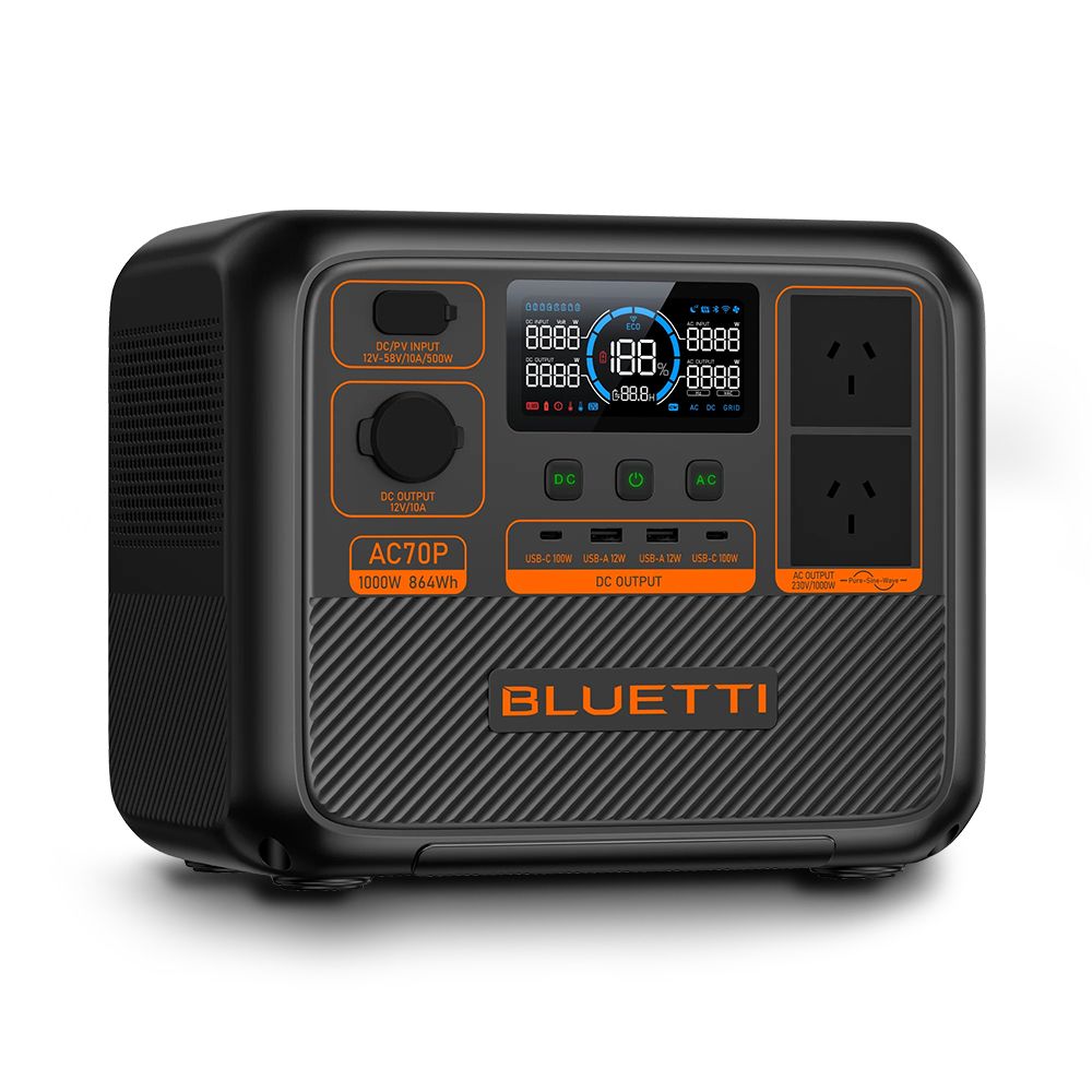 BlueTTI AC70P 1000W 864Wh Portable Power Station