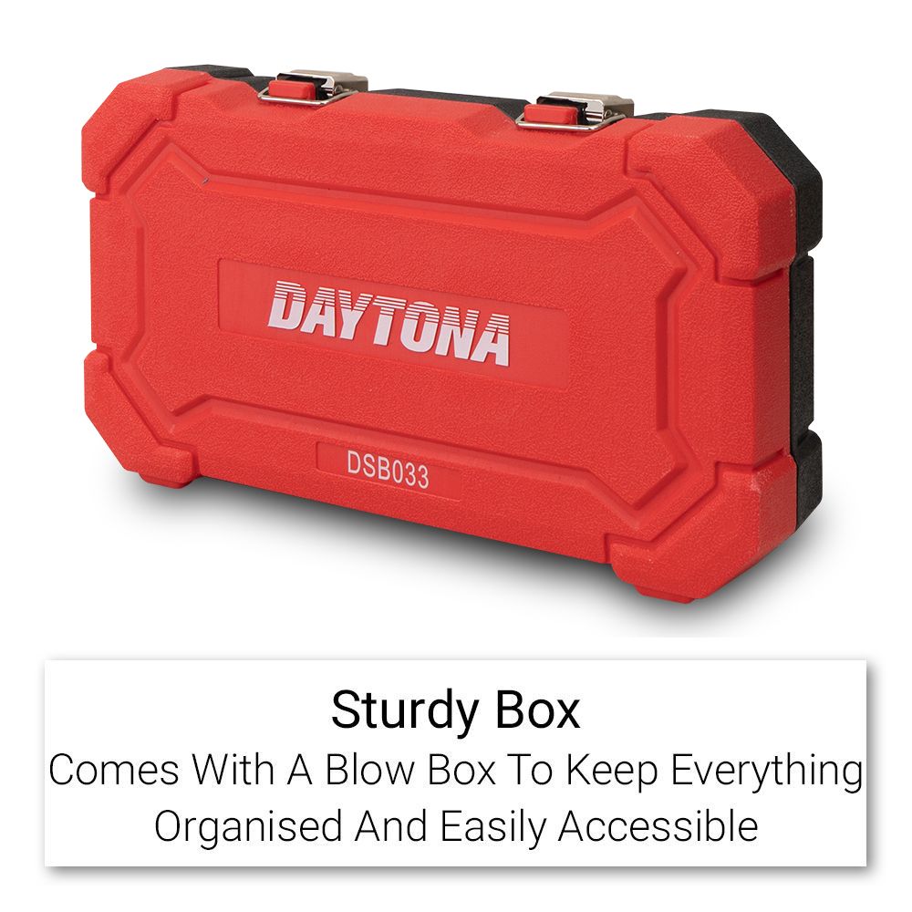 Daytona DSB033 33pce 3/8" Drive Shark Bite Metric & Imperial Socket Set