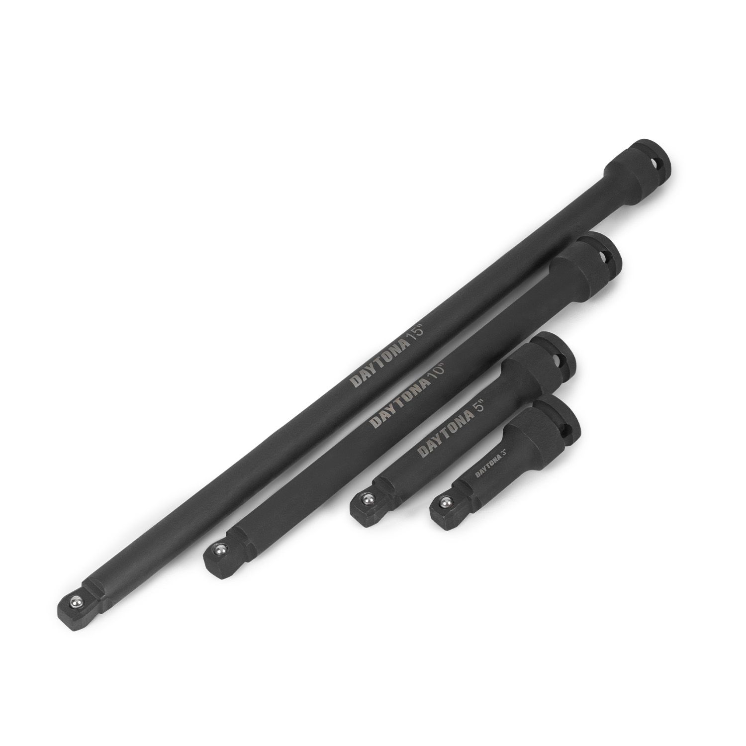 Daytona DWE412 4pce 1/2" Drive Impact Wobble Extension Bar Set 3" 5" 10 ...