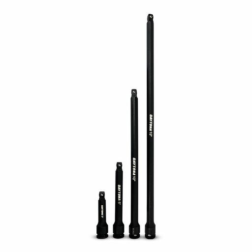 Daytona DWE438 4pce 3/8" Drive Impact Wobble Extension Bar Set 3" 5" 10 ...