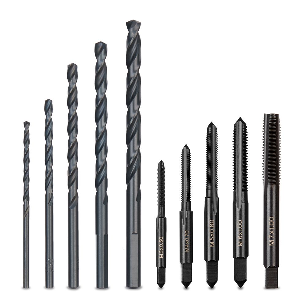 Milwaukee 49225655 17pce Metric High Carbon Steel Tap and Die Set